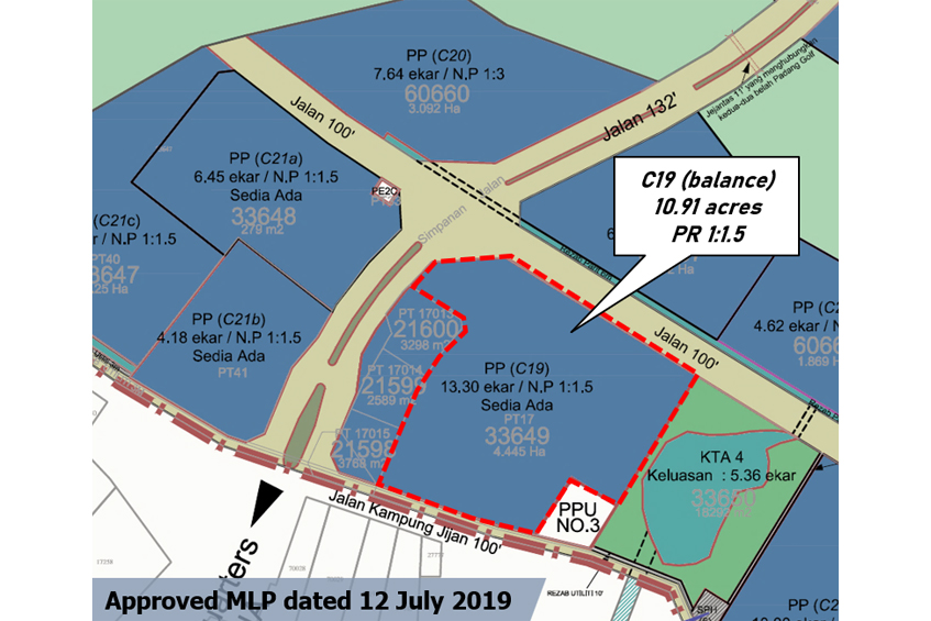 PLOT C19 – Seriemas Development Sdn. Berhad.